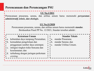 Hukum Rusun dan Hukum Perumahan | PPTX