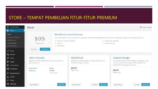 Presentasi wordpress | PPTX