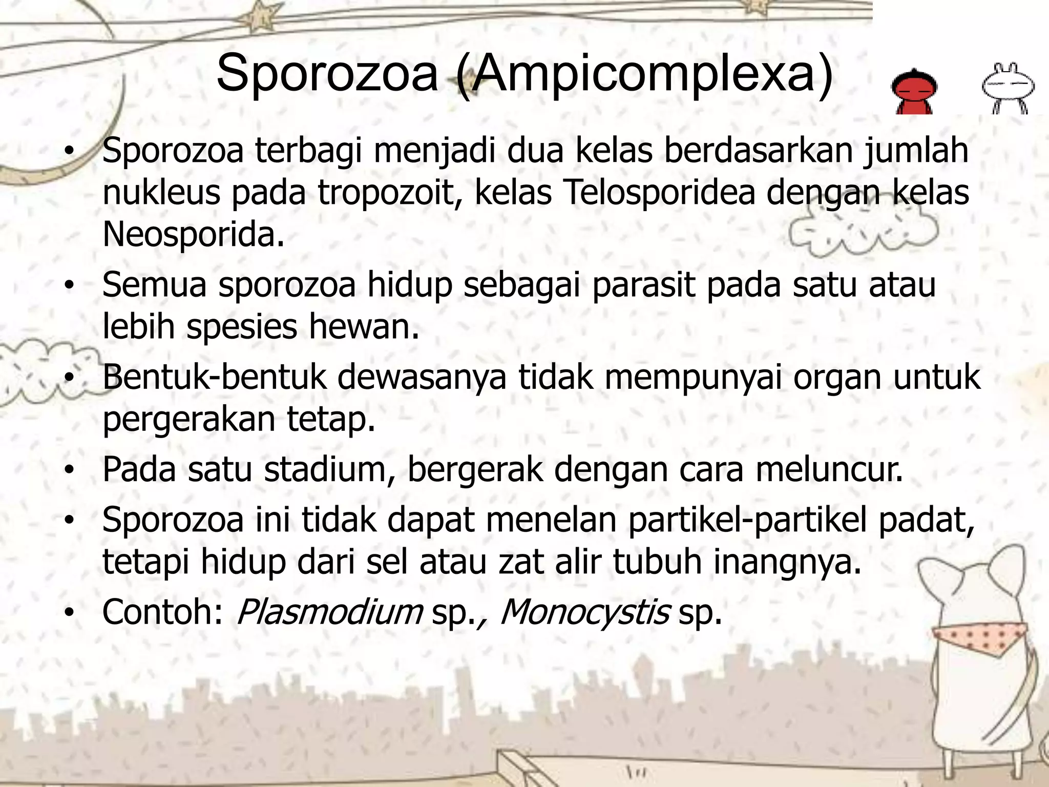 Zoologi Avertebrata "Protozoa" | PPTX