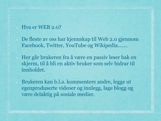 Presentasjon, modul 10 | PPT