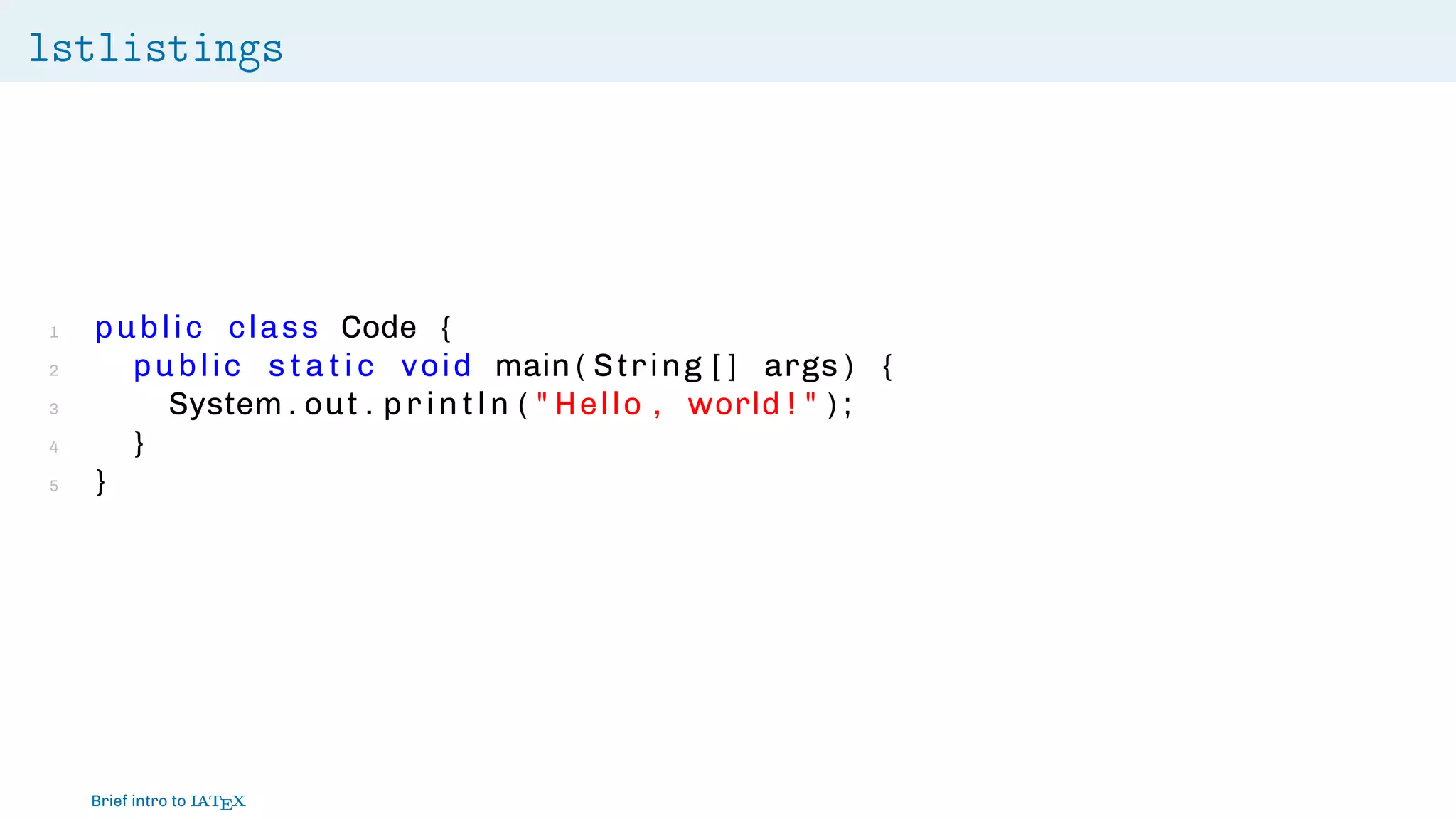 Basic Introduction to LaTeX | PPT