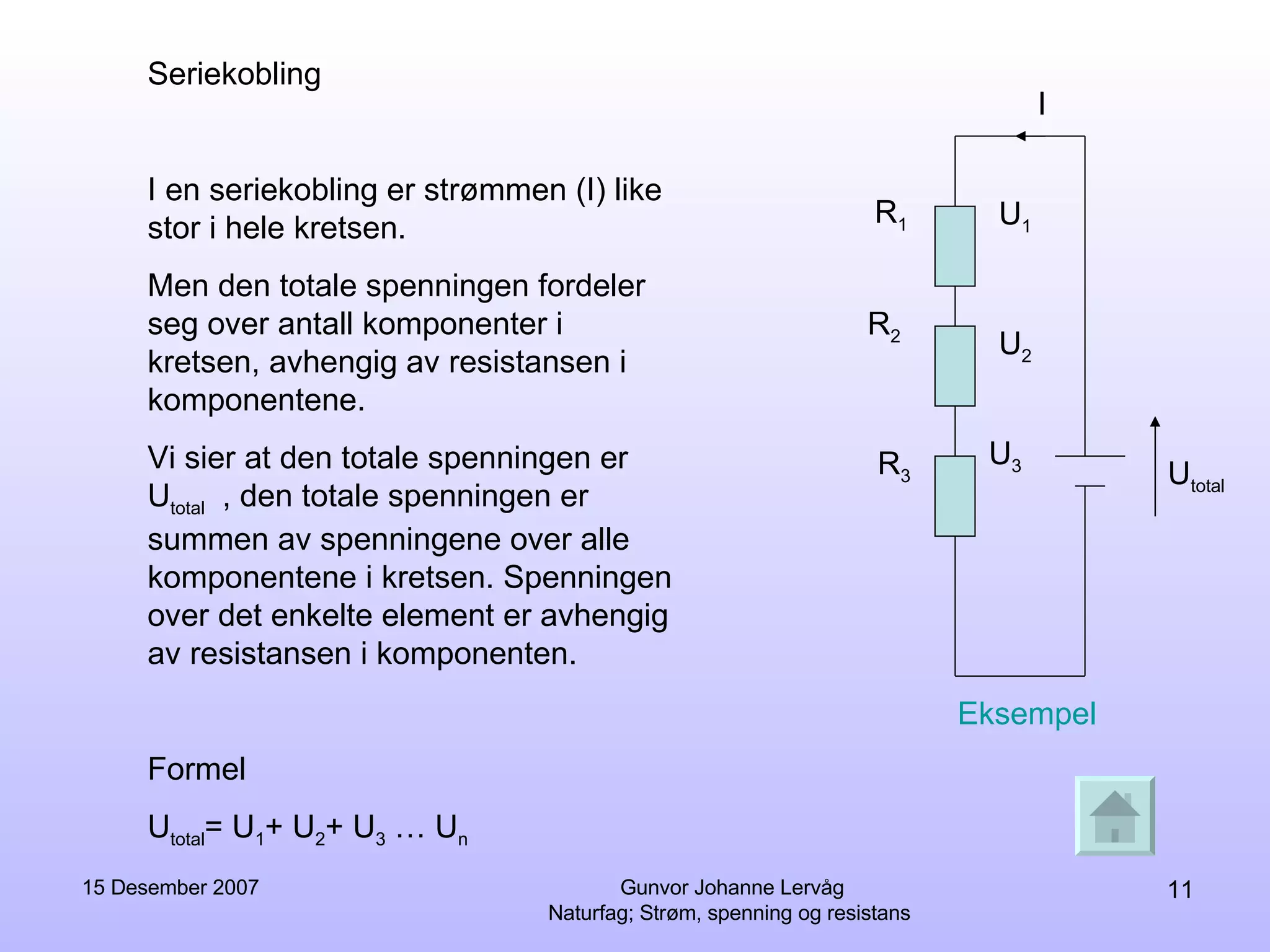Presentasjon Elektrisitet | PPT