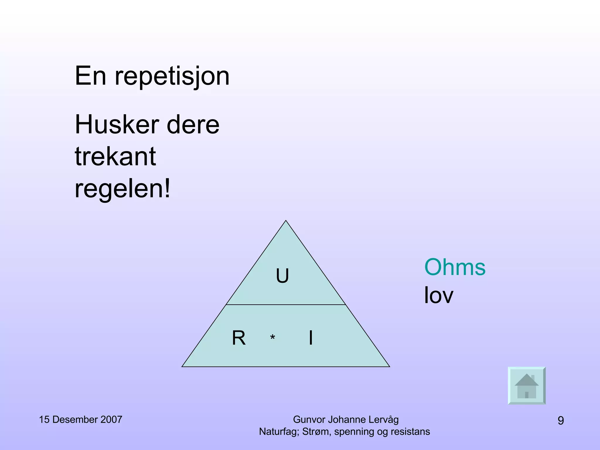 Presentasjon Elektrisitet | PPT