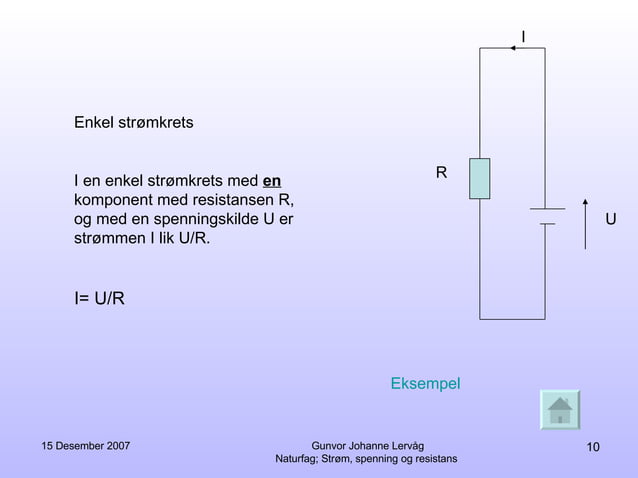 Presentasjon Elektrisitet | PPT