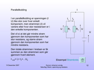 Presentasjon Elektrisitet | PPT