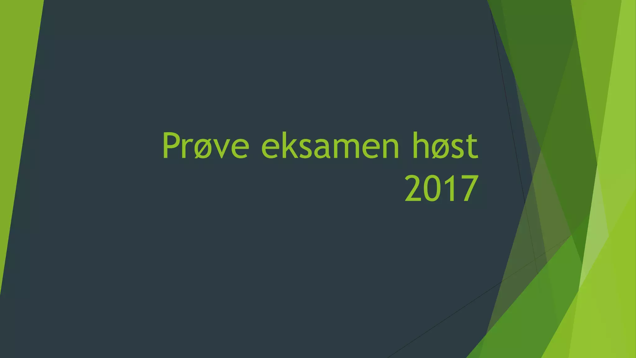 Presentasjon programvare | PPTX