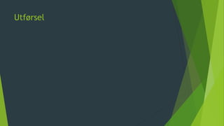 Presentasjon programvare | PPTX