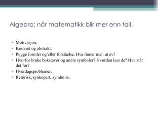 Matematikkeksamen | PPT