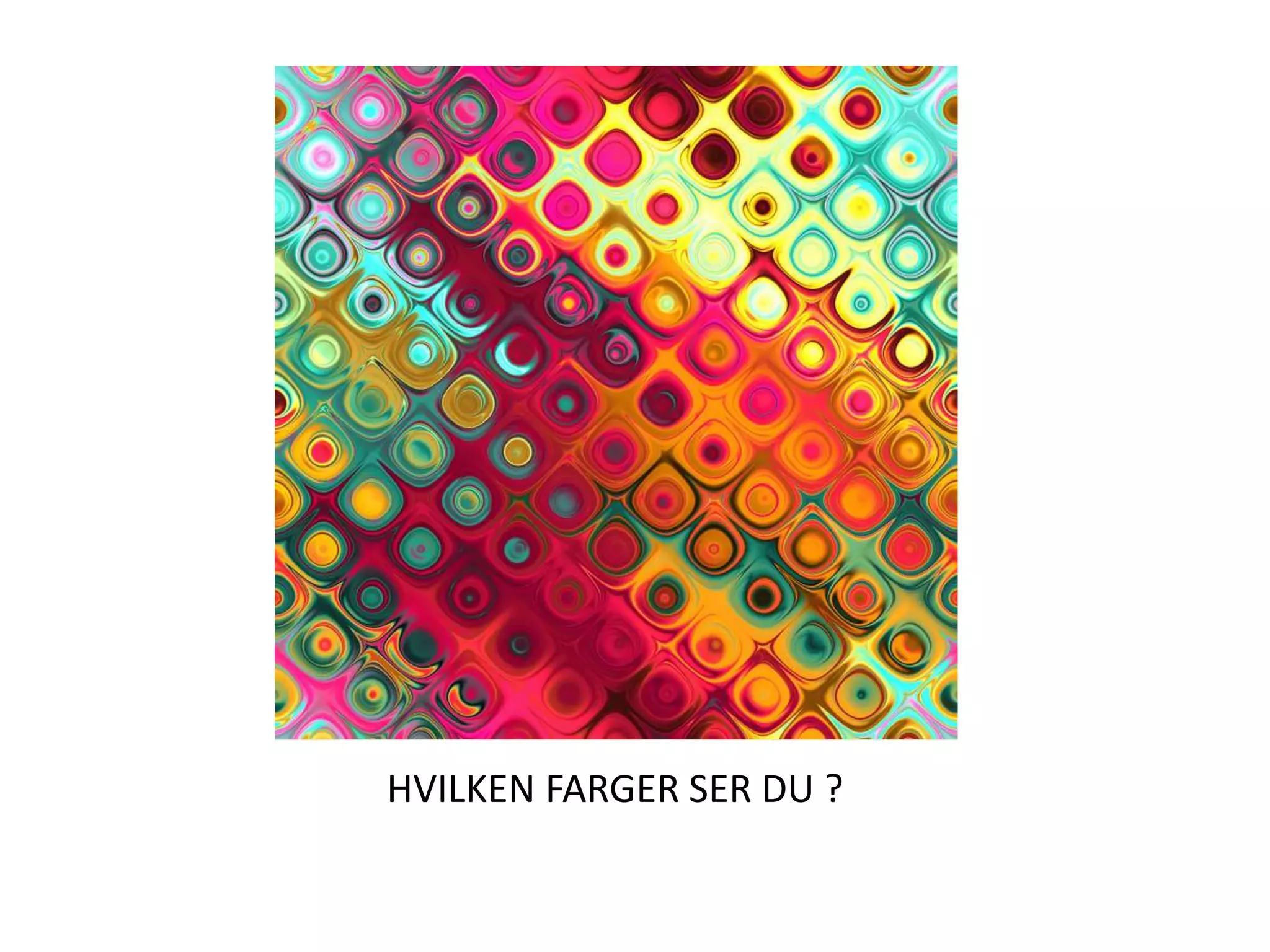 Mønster og farger | PPTX