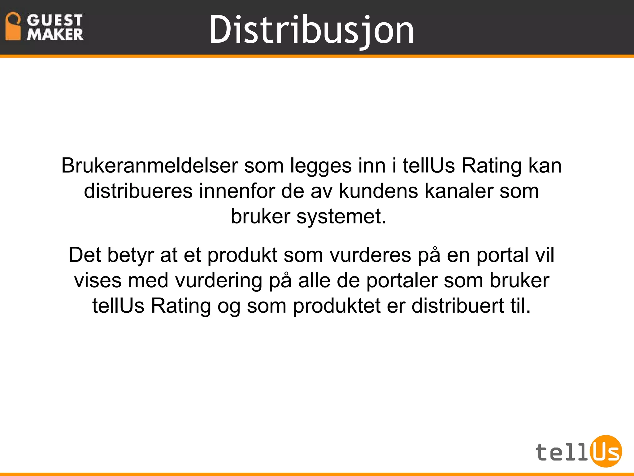 Presentasjon av GM Rating | PPT