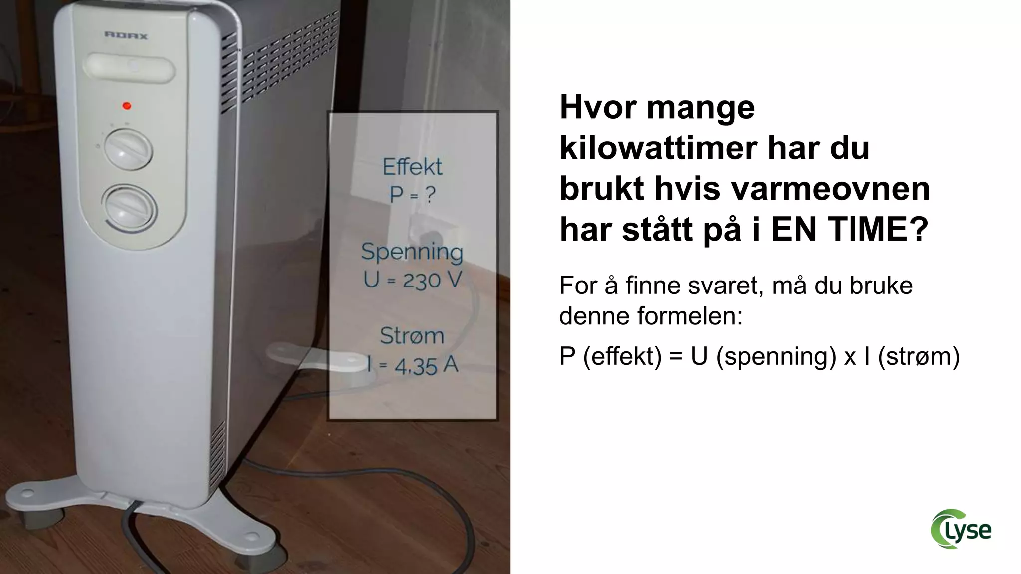 Presentasjon om energi og elsikkerhet | PPTX