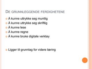 Presentasjon grunnleggende | PPTX