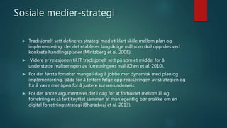 Presentasjon, oppg. 4 sosmed. | PPT