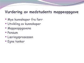 Presentasjonsmappe Power Point | PPT