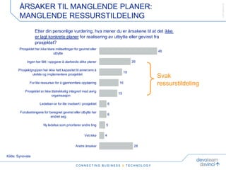 Presentasjon undersøkelse gevinstrealisering_121010 | PPT
