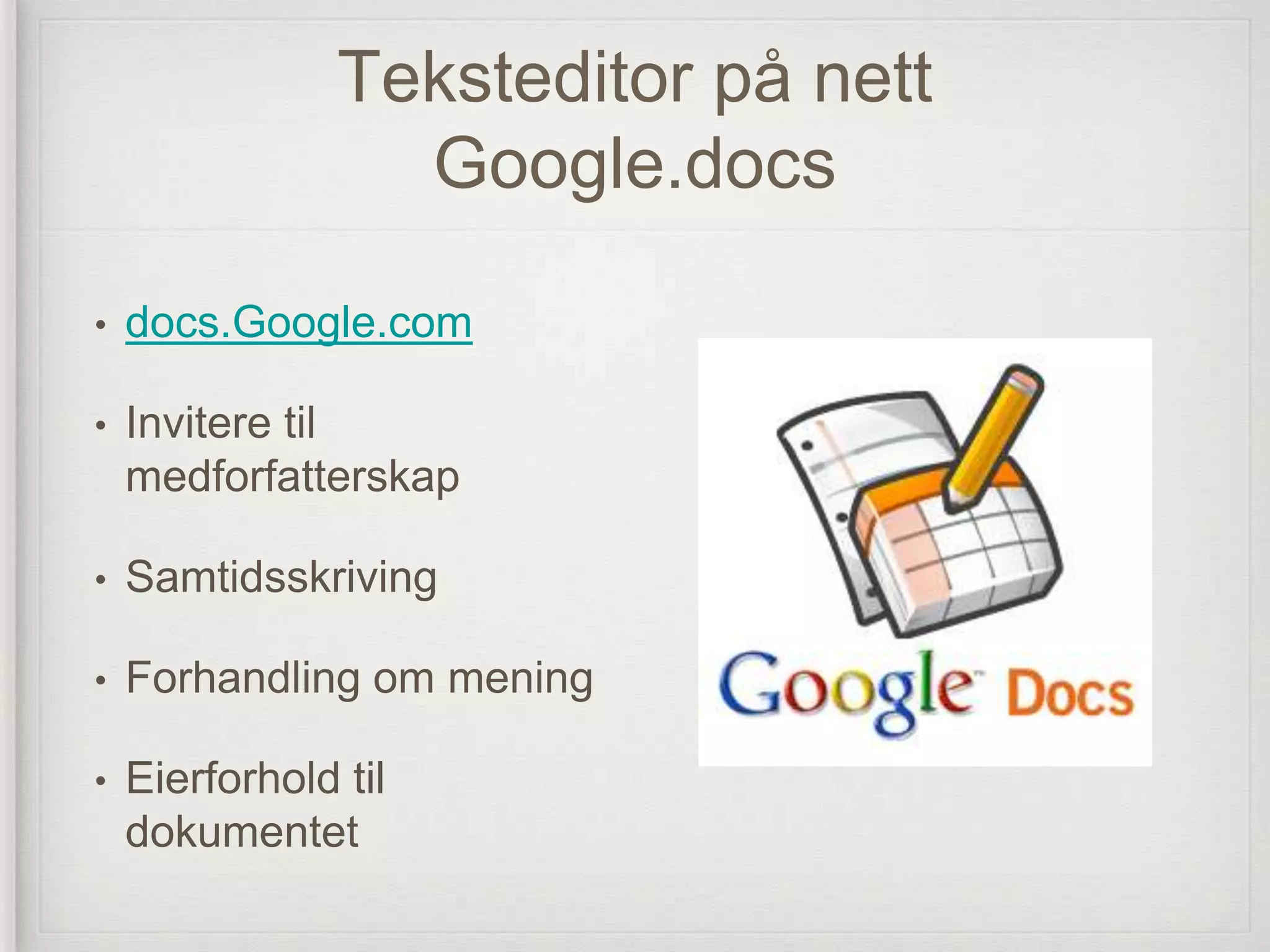 Presentasjon web2.0 ui o des10 | PPTX