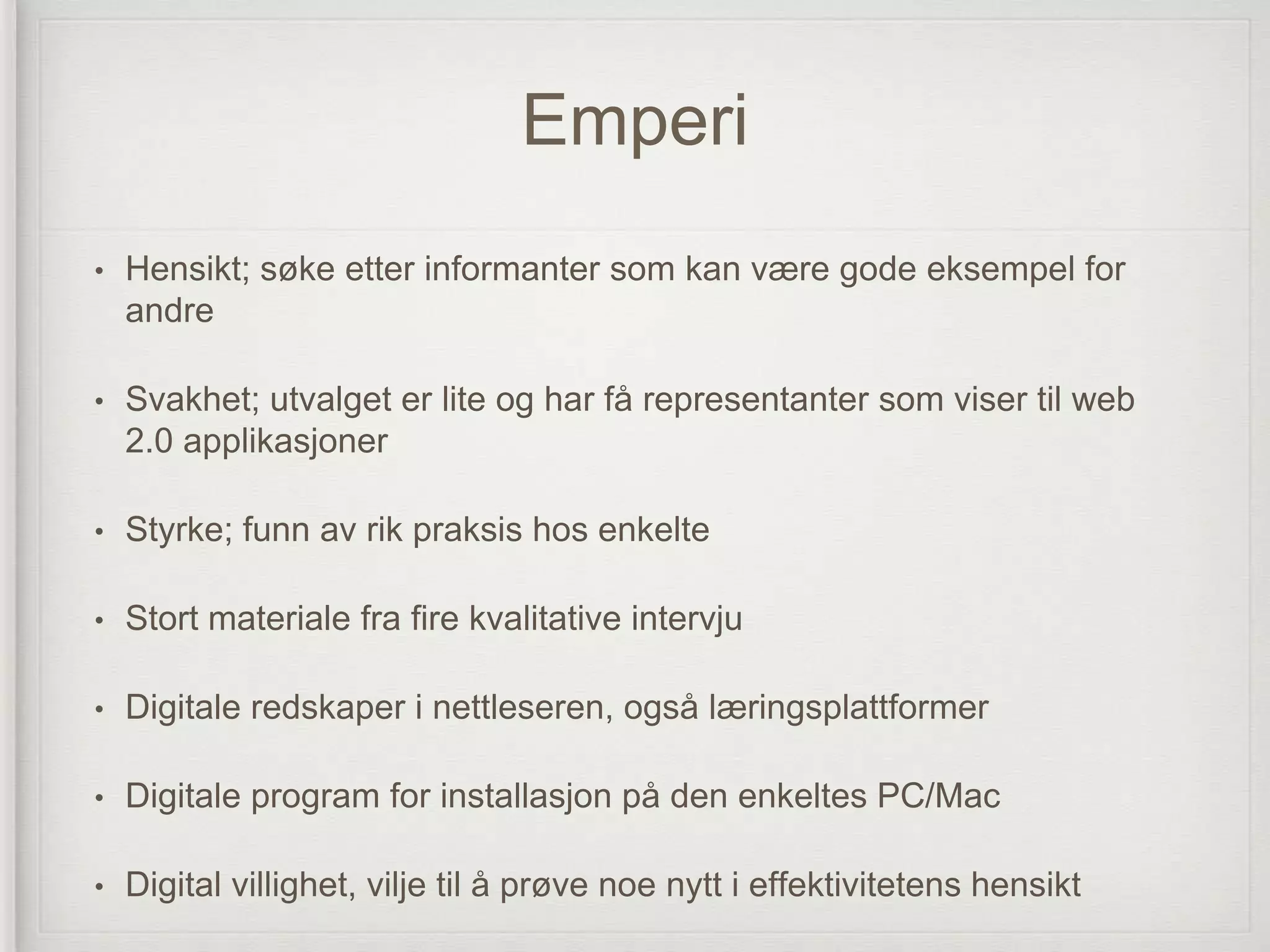 Presentasjon web2.0 ui o des10 | PPTX