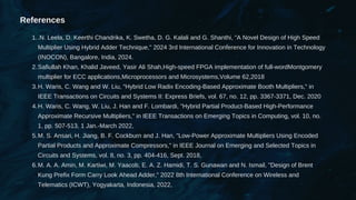 A Novel Design of High Speed Multiplier Using Hybrid Adder Technique ...