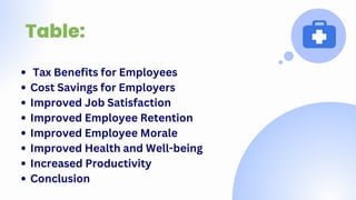 Understanding the Benefits of Employee Group Health Plans | PDF