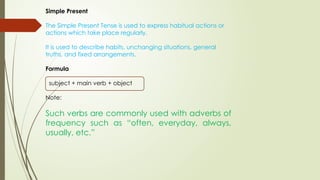 Present atense.pptx. it is useful for students. | PPT