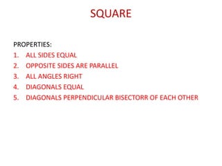presentation- quadrilaterals | PPT