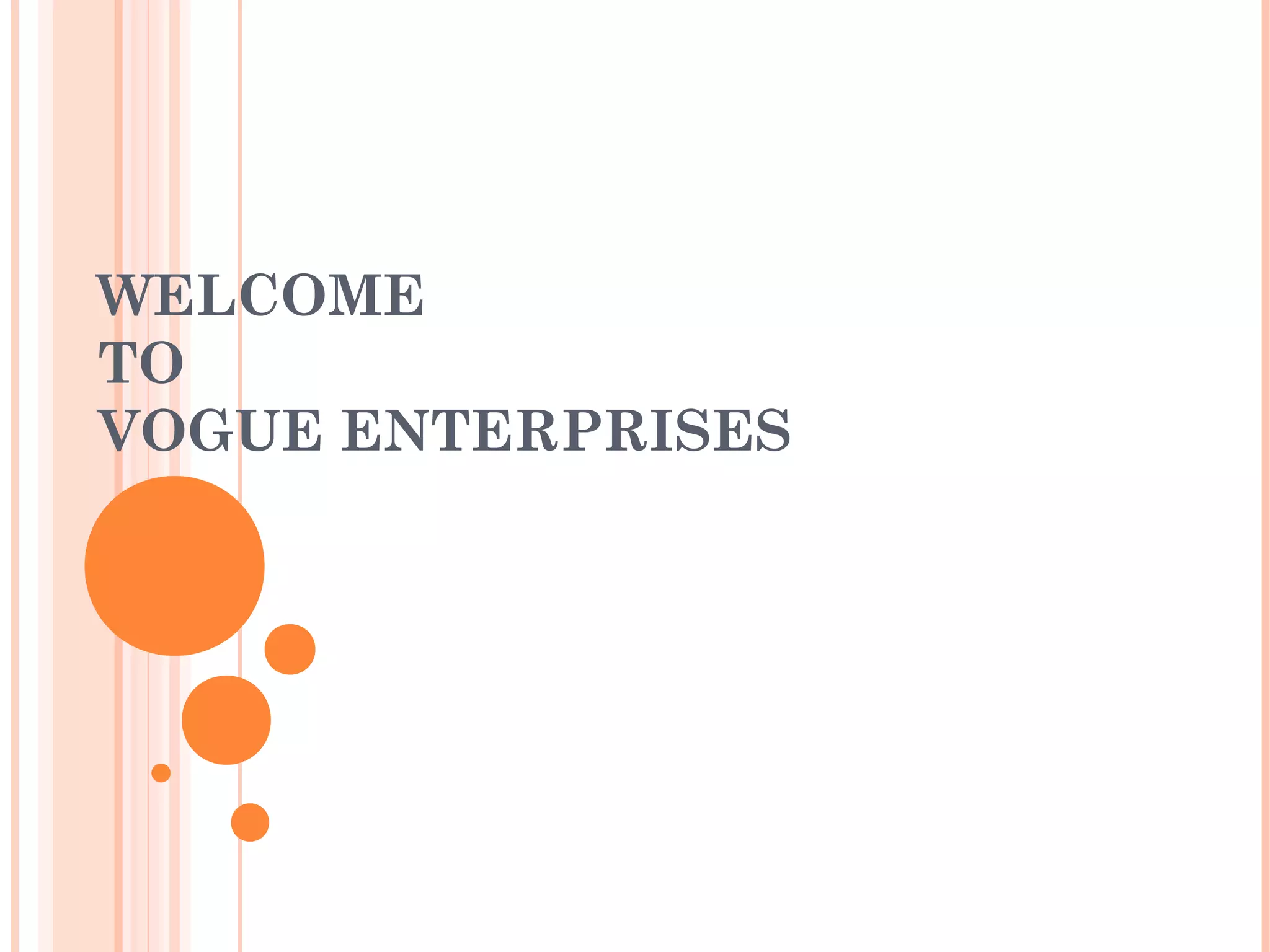 Vogue Inauguration Ppt | PPT