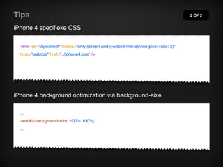 jQtouch, Building Awesome Webapps | PPT