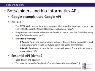 Bots & spiders | PPTX