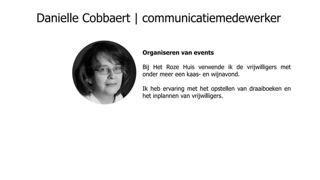 Presentatie Danielle Cobbaert | PDF