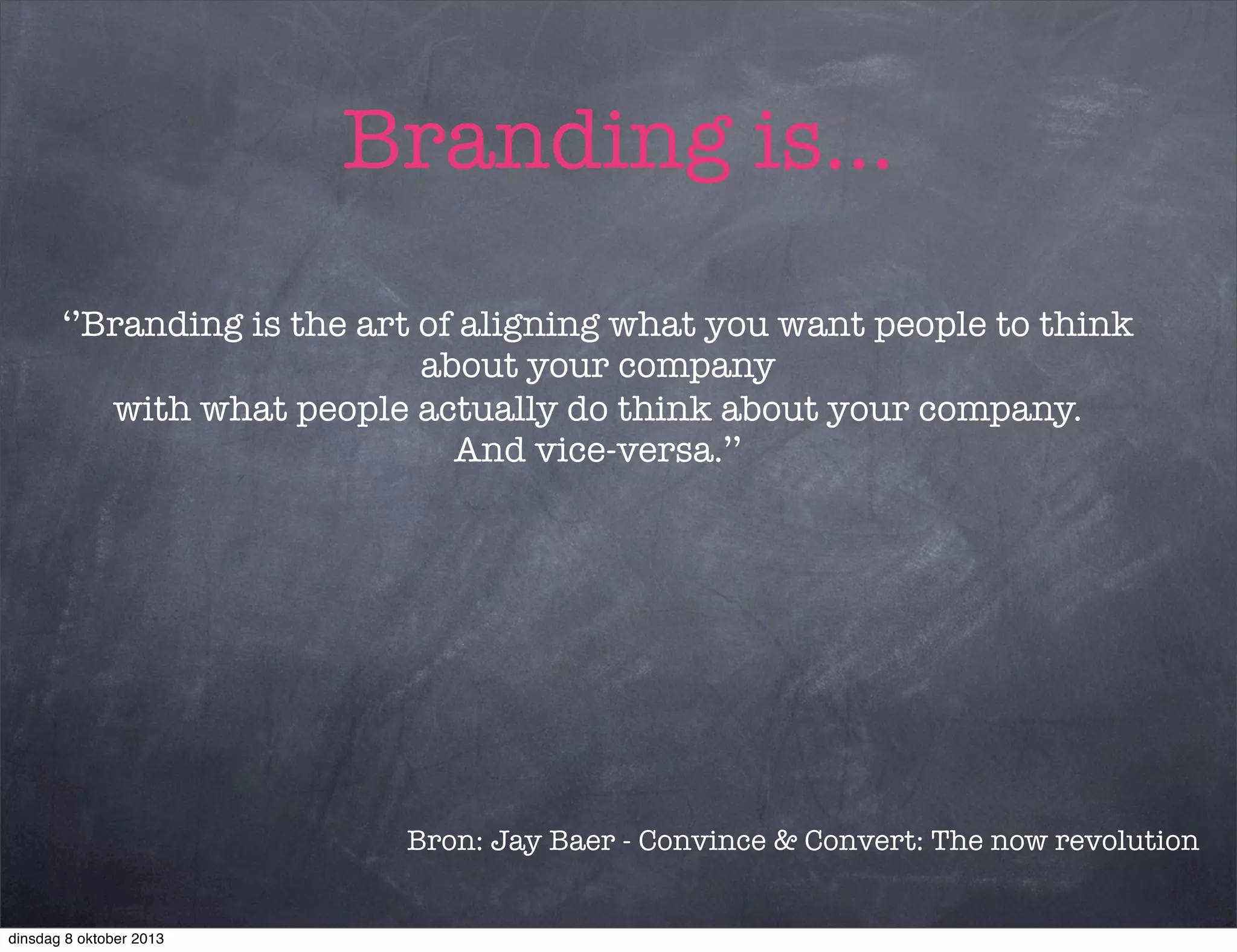 Presentatie kenniskring Branding | PDF