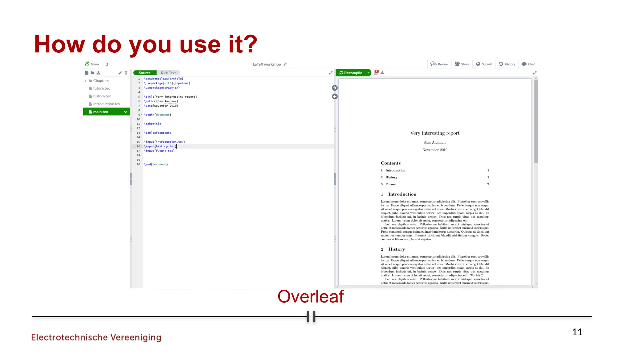 LaTeX as a set of macros built on top of TeX to make | PPTX
