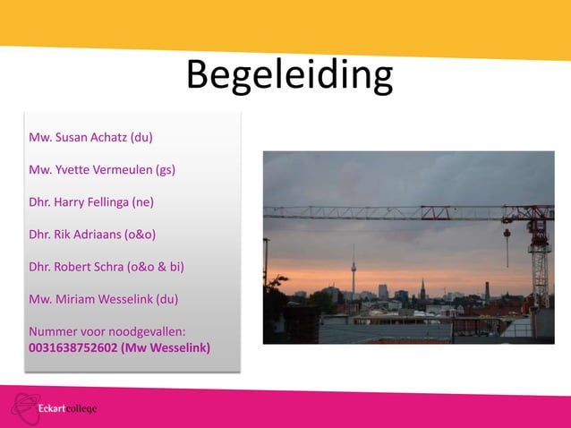 Presentatie Berlijn excursie | PPT