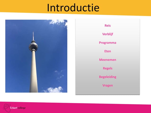 Presentatie Berlijn excursie | PPT