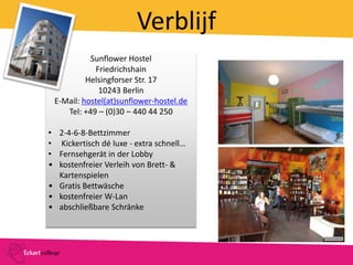 Presentatie Berlijn excursie | PPT