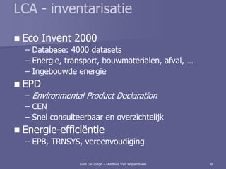 LCA insulation materials | PDF | Power and Energy Industry | Industries