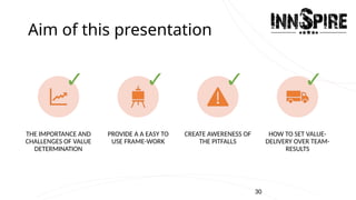 IAD2024 Easy Value Determination with the Value Framework | PPTX