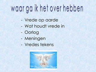 Vrede | PPT