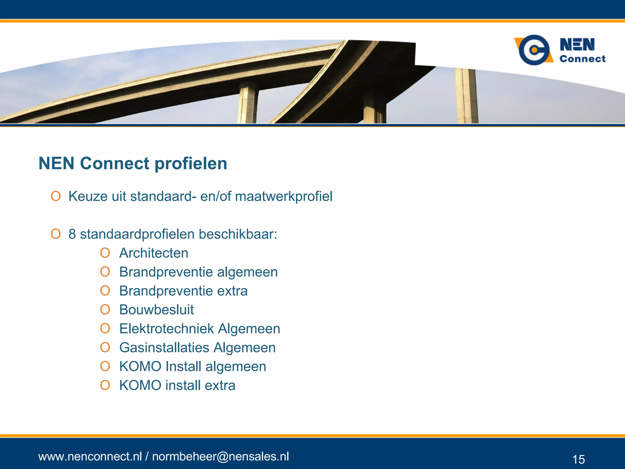 Presentatie Nen Connect | PPT