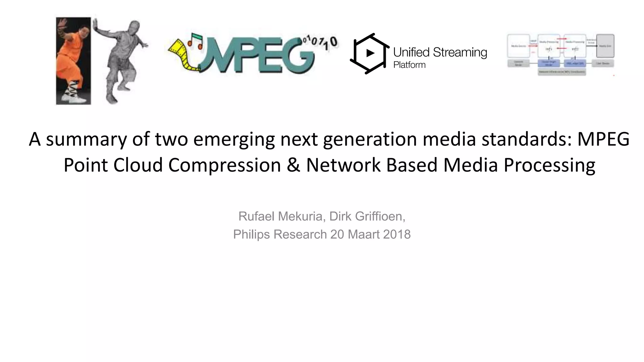 Presentation NBMP and PCC | PPTX