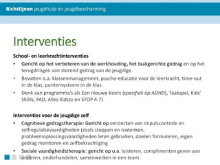 Presentatie-Richtlijn-ADHD, presentati sche | PPTX | Brain and Nervous ...