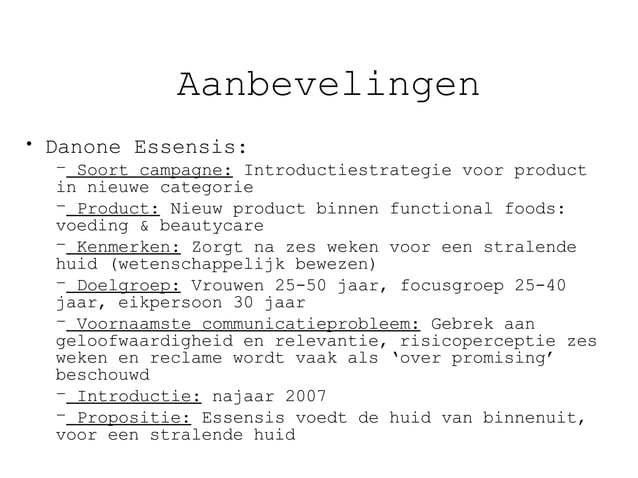 Presentatie Scriptie Y&R Not Just Film