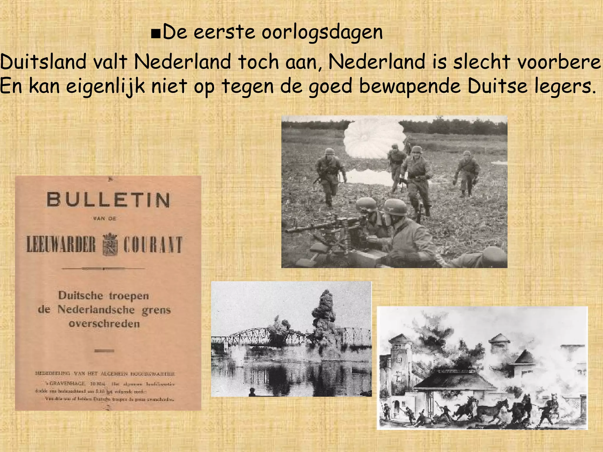 presentatie, nederland wo2 | PPT | Death, Injury, or Military Conflict ...