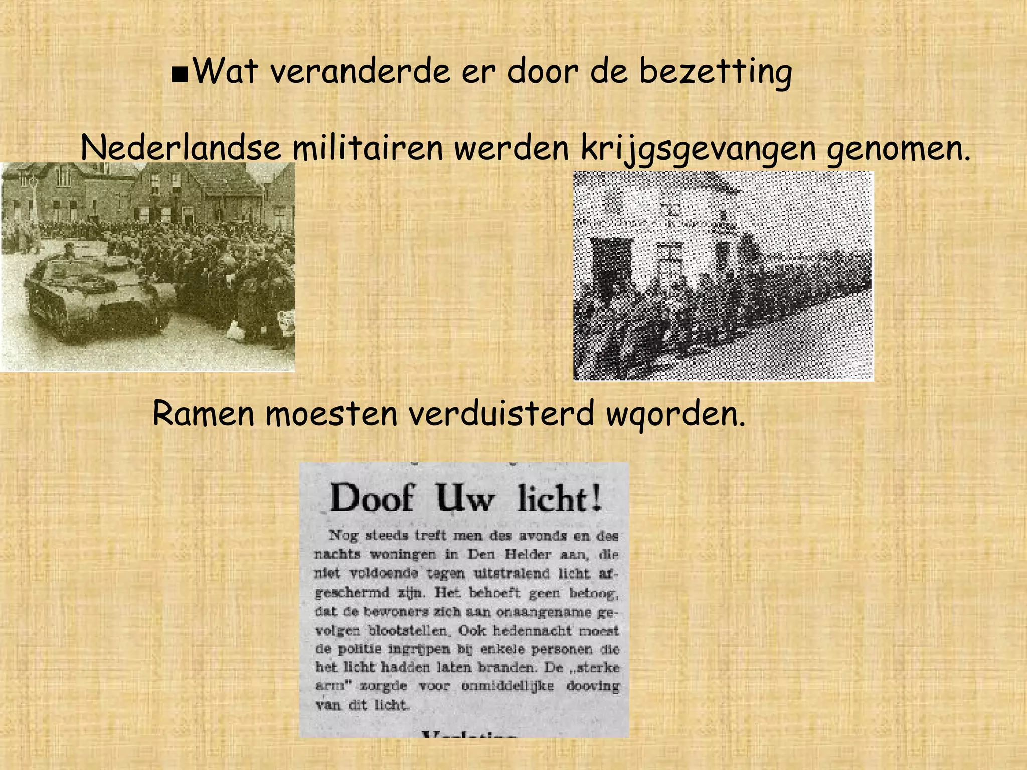 presentatie, nederland wo2 | PPT | Death, Injury, or Military Conflict ...
