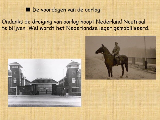 presentatie, nederland wo2 | PPT | Death, Injury, or Military Conflict ...