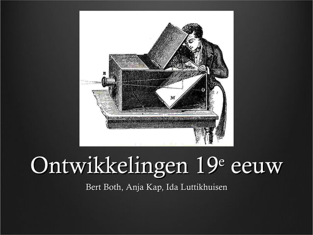 Presentatie 19e eeuw definitief | PPT