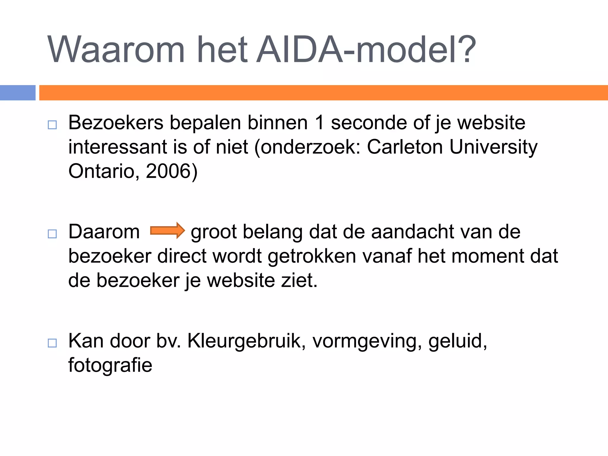 Presentatie 1 aida model | PPTX