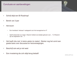 Microsoft event 2 maart 2011: BI Roadmap | PDF | Databases | Computer Software and Applications