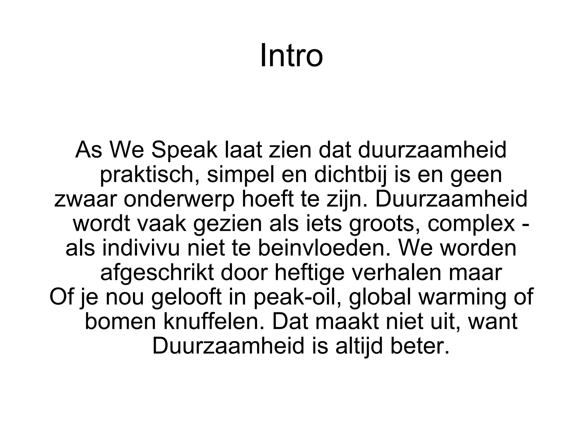 Presentatie 3 | PPT