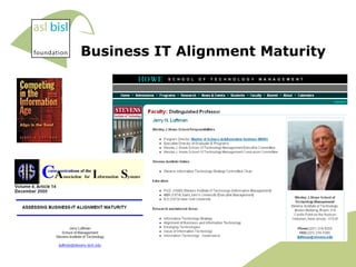 Gilbert Silvius on lean information management | PPT