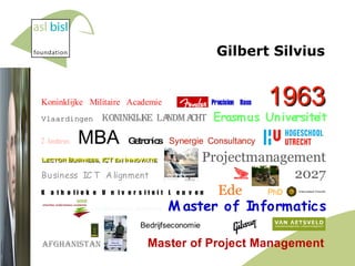 Gilbert Silvius on lean information management | PPT | Business | Business and Finance
